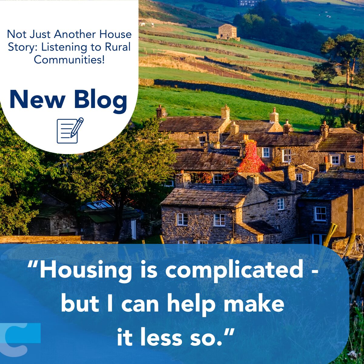 Not Just Another Housing Story: Listening to Rural Communities ...